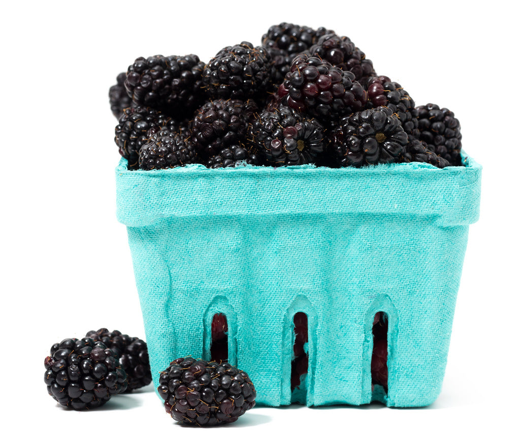 Blackberries - 4oz - Carton – Suji Fresh